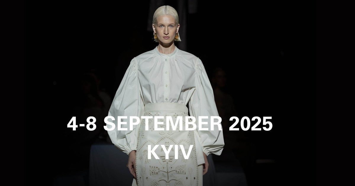 Ukrainian Fashion Week SS26 в Киеве - более 50 брендов и ...