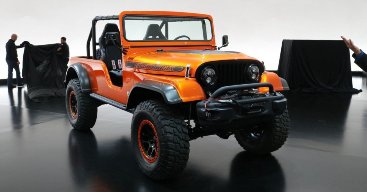 На SEMA-2016 показали концепт Jeep CJ66 — Новости