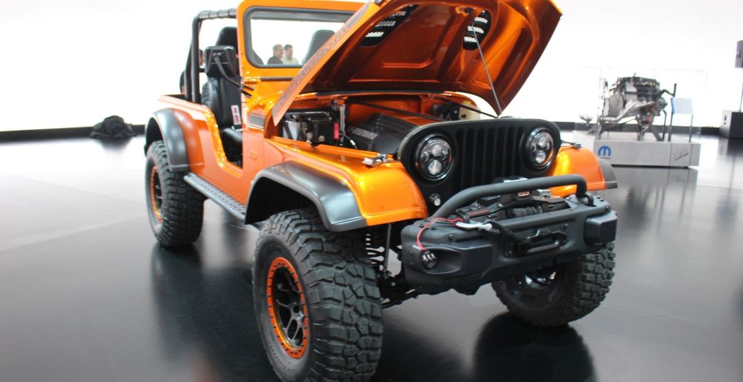 На SEMA-2016 показали концепт Jeep CJ66 — Новости