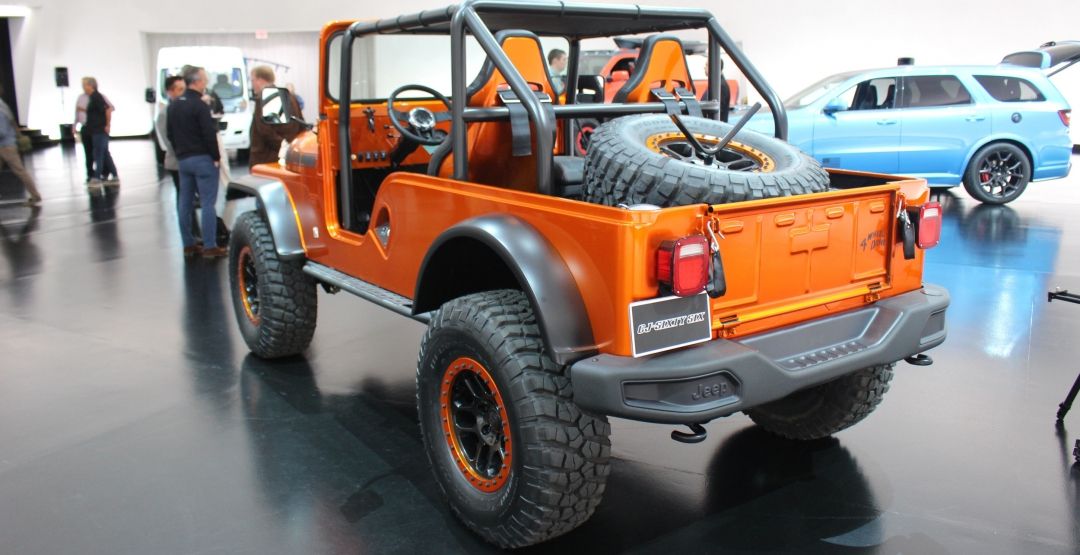 На SEMA-2016 показали концепт Jeep CJ66 — Новости