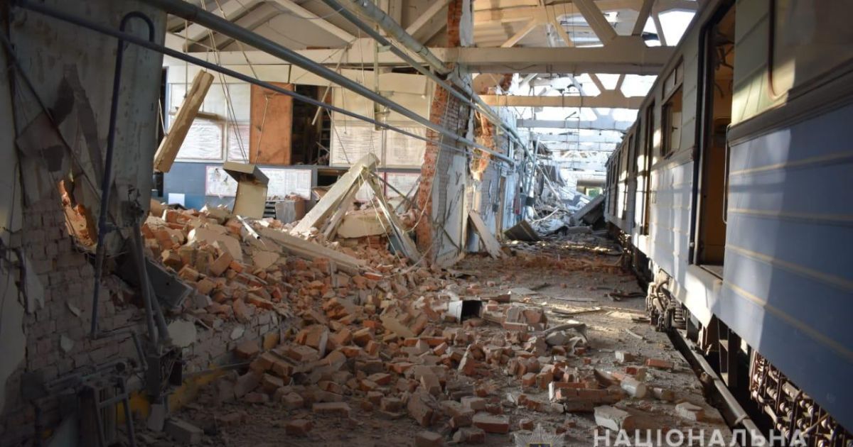 Destroyed Walls And Carriages: What The Kharkiv Subway Building Looks ...