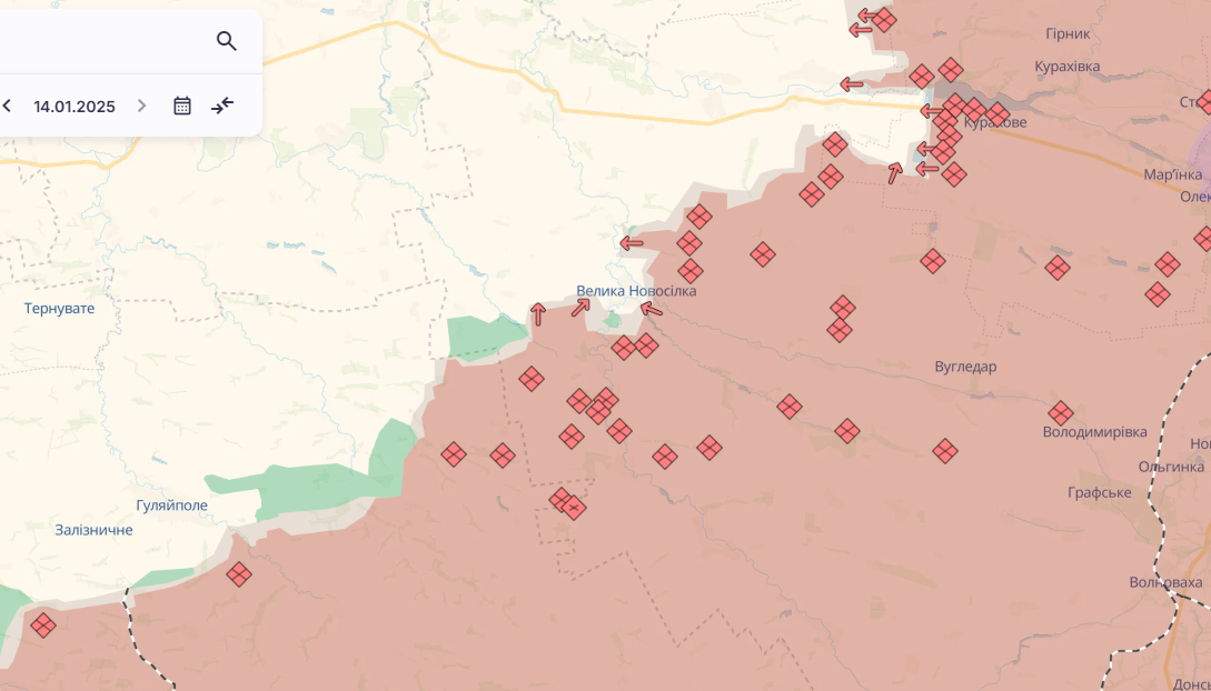 Russia has occupied the outskirts of villages near Velyka Novosilka: Is ...