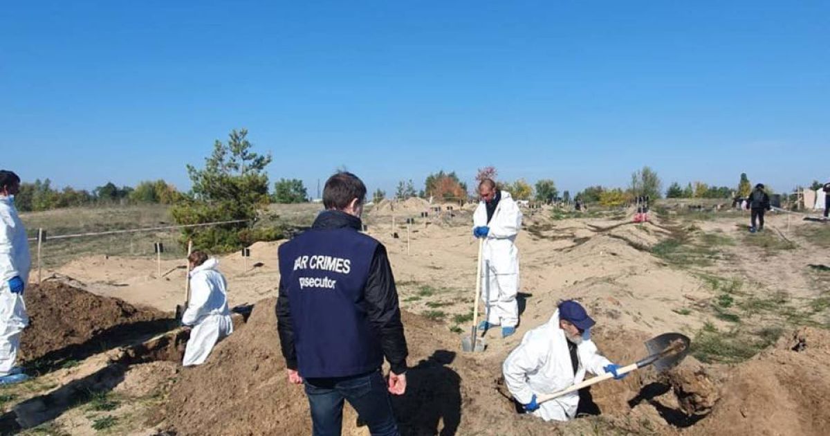 Documented Russian Atrocities: Around Thousand Dead Bodies of Murdered ...