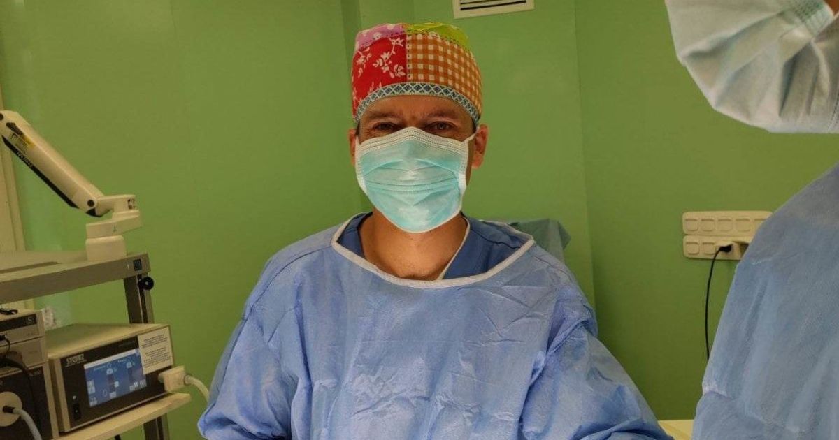 A 17 year old Boy From The Lviv Region Had A Hole In His Stomach