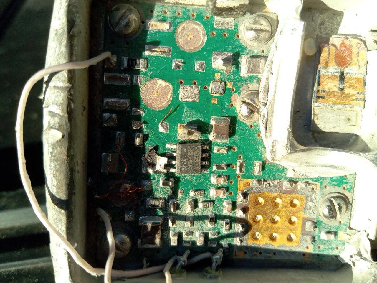 A foreign circuit board was found in the new Russian S-400 missile (photo)
