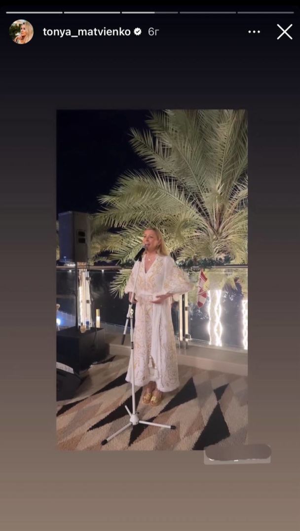Тоня Матвієнко вперше показалася в ОАЕ і розповіла, чим там займається ...