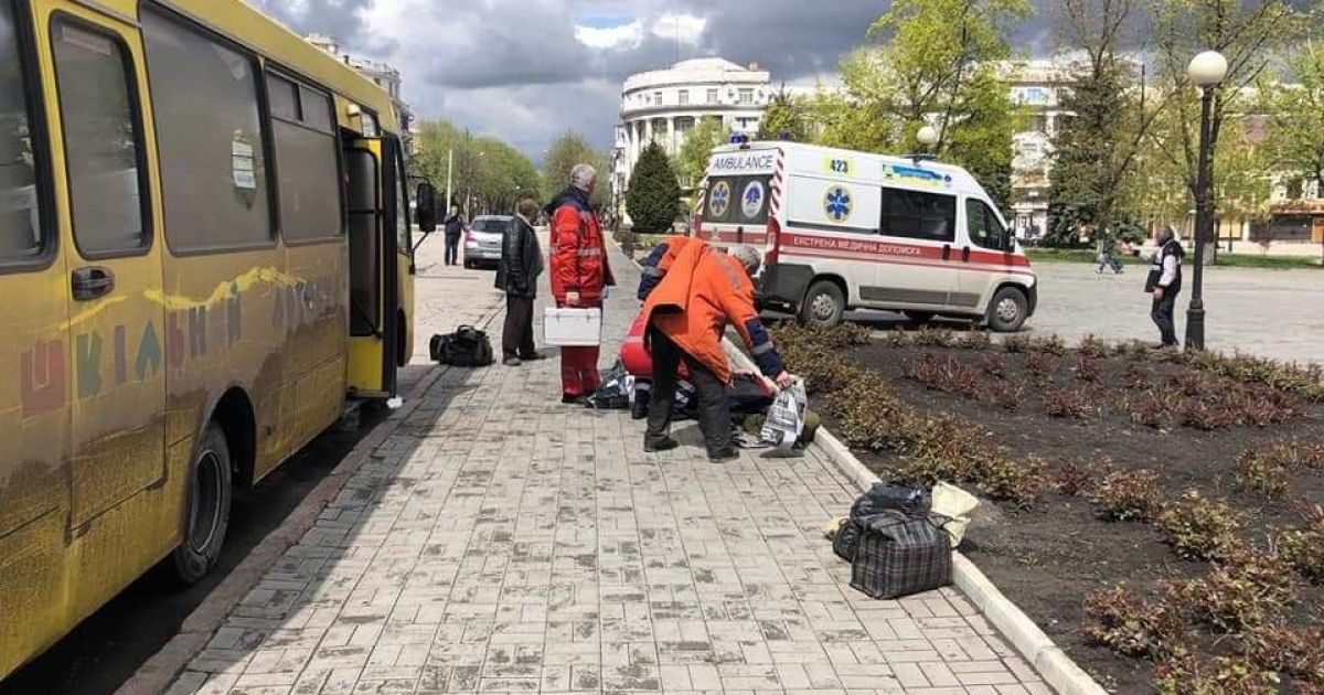 Russian Invaders Opened Fire at Evacuation Bus with Refugees from ...