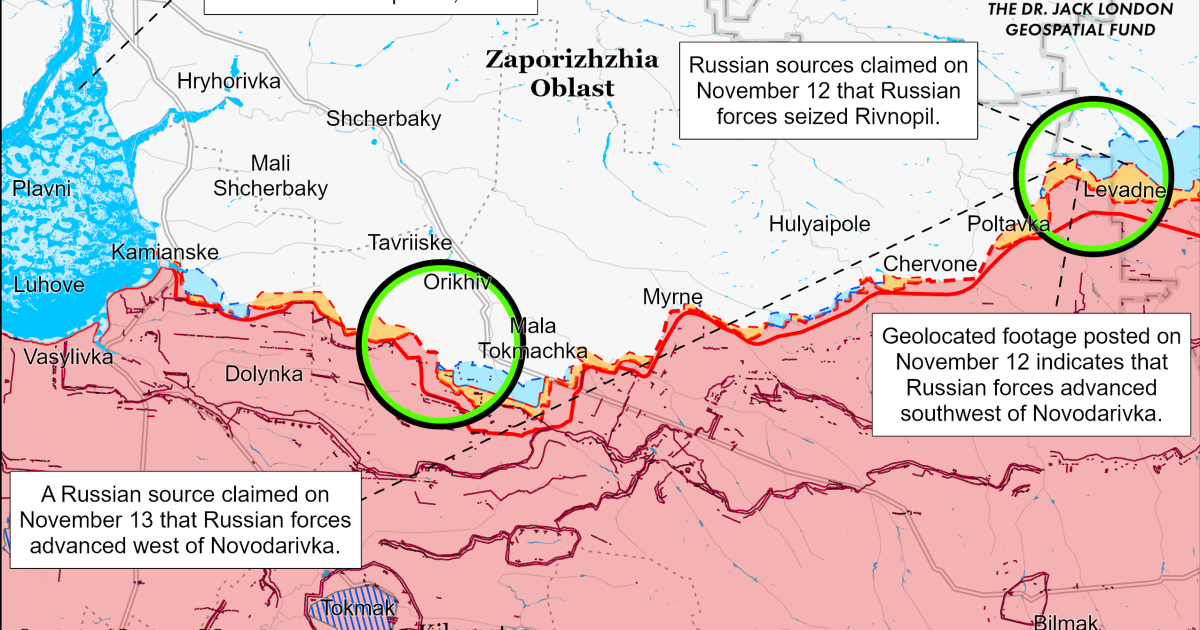 The situation on the Zaporizhzhia front: the enemy's actions