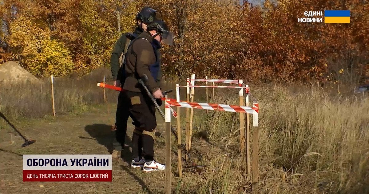 Ветеранів безкоштовно навчають саперської справи — Сторінка відео