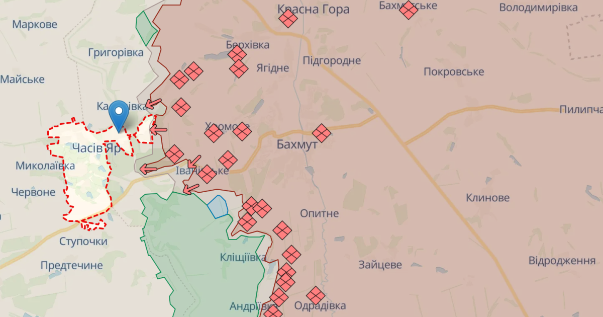 Оккупанты продвинулись и атакуют на востоке – DeepState