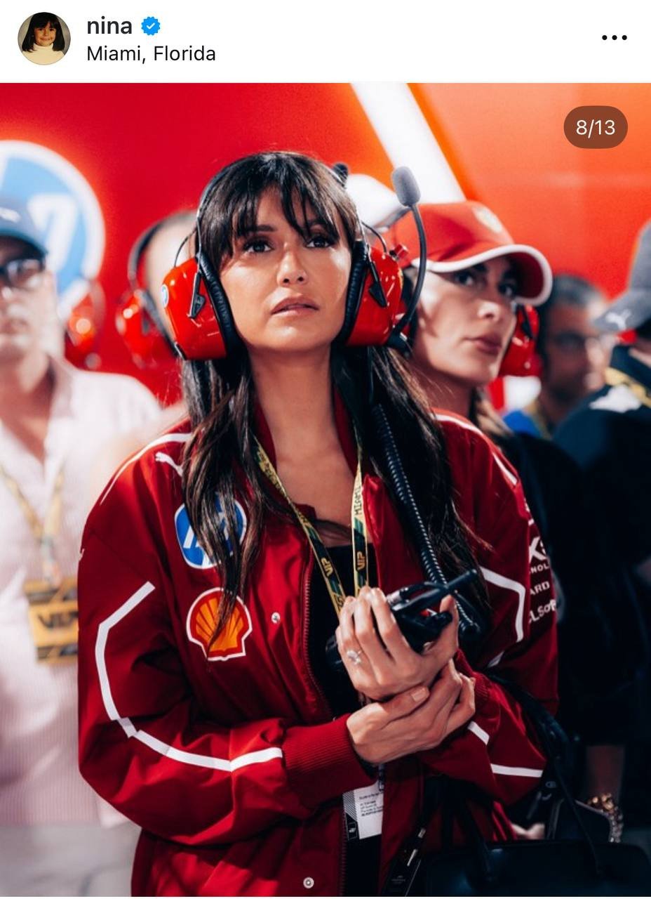 Ніна Добрев сходила на гонку "Формули-1" - фото — Шоу-бізнес