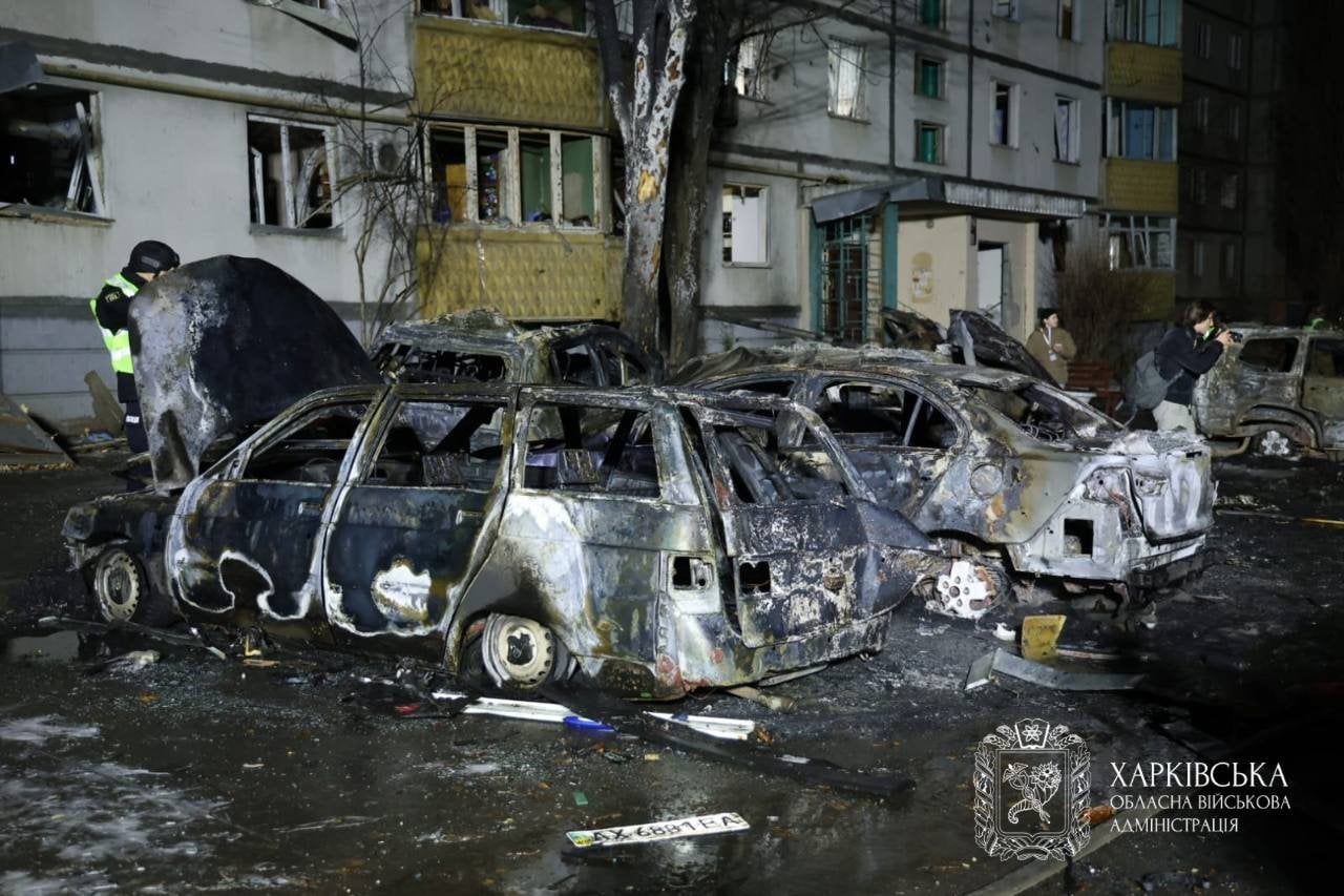 Devastating attack on Kharkiv: Dozens injured, buildings and cars ...