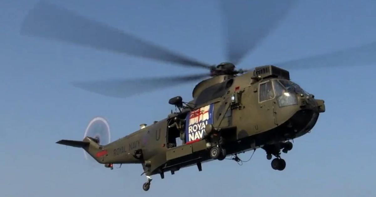 В Британии прошли подготовку 10 экипажей ВСУ для вертолетов Sea King ...