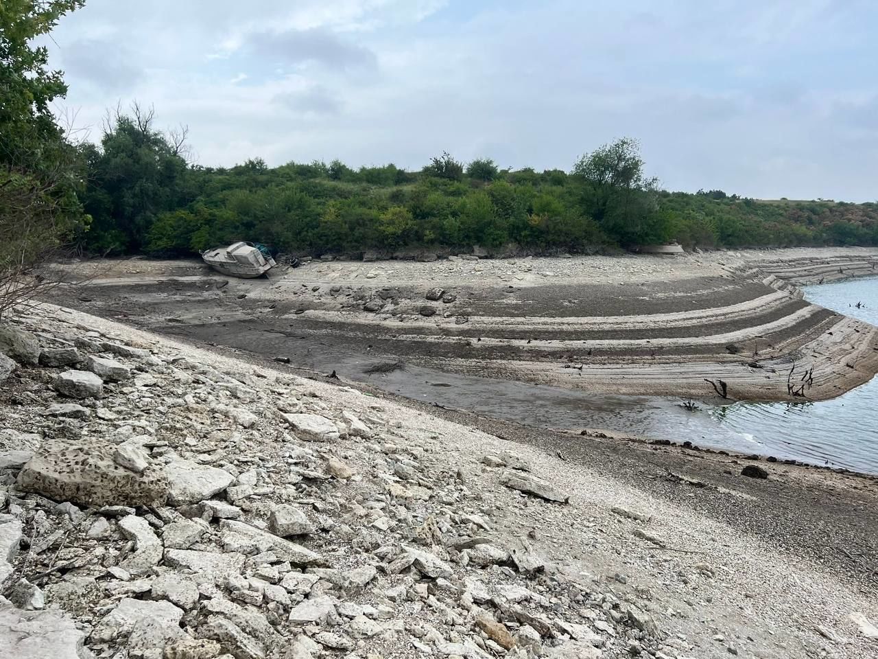 The concentration of nitrites in the Ingulets river has increased after ...