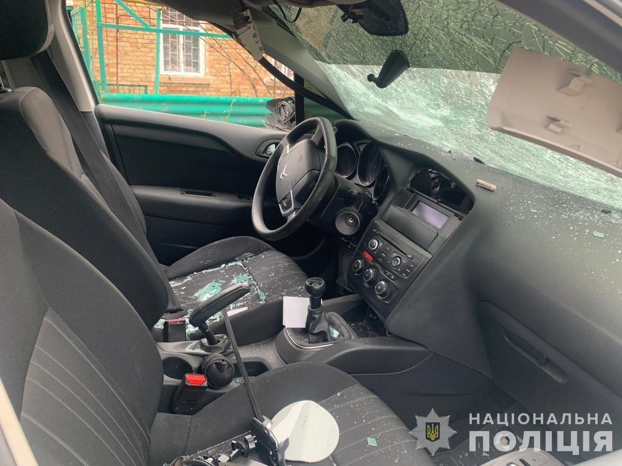 The occupiers struck a civilian car with people in Marganets, using ...