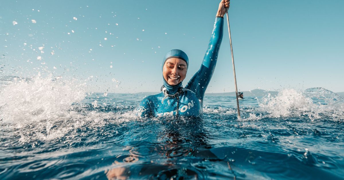 Катерина Садурська втретє стала чемпіонкою світу з фрідайвингу та ...