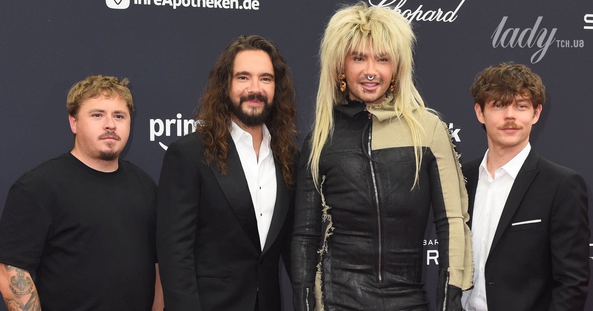 Tokio Hotel на премии Бэмби – эффектное появление и неожиданное ...