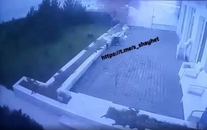 Enemy Mine Drifted Ashore and Exploded in Koblevo (Video)