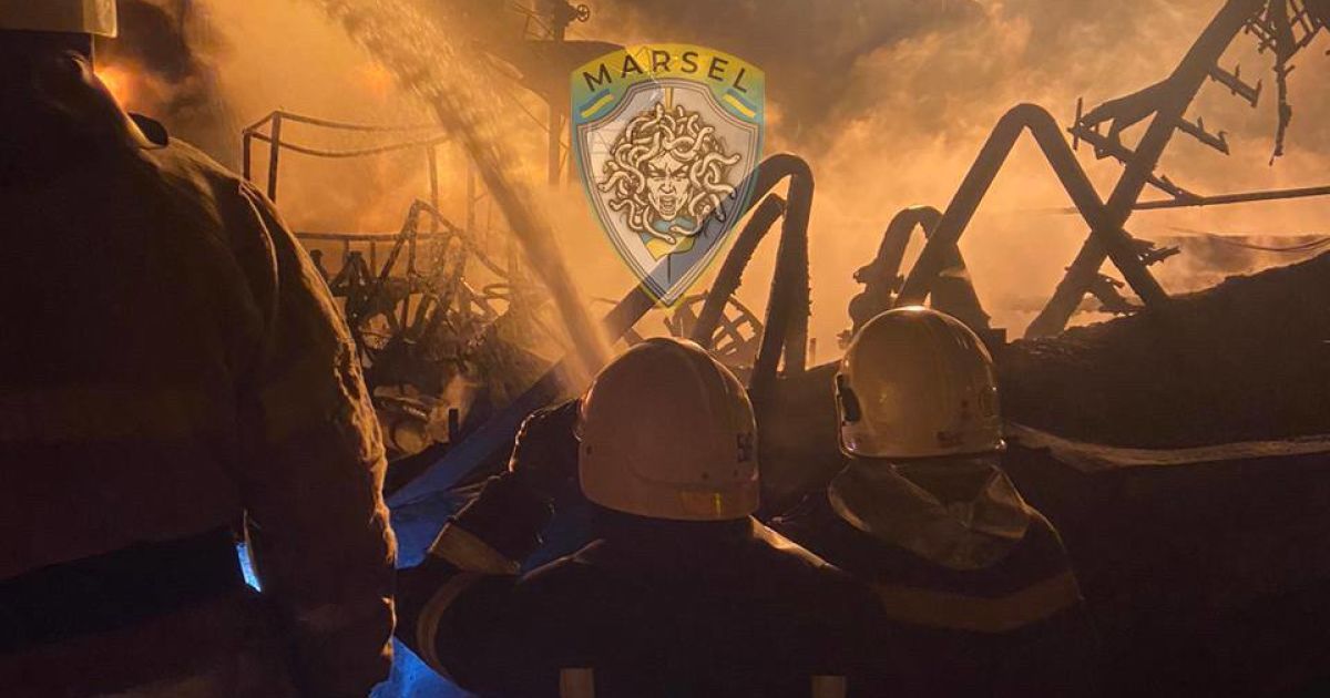 Oil Refinery Tanks Are Still on Fire after Russian Strike in Kharkiv ...