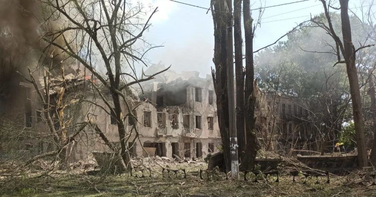 Missile attack on the Dnipro medical facility: the Regional Military ...