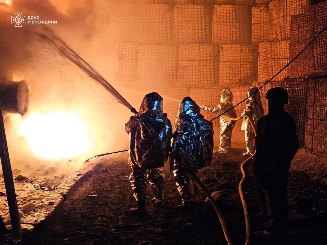 Attack on an infrastructure facility in Rivne region: State Emergency ...