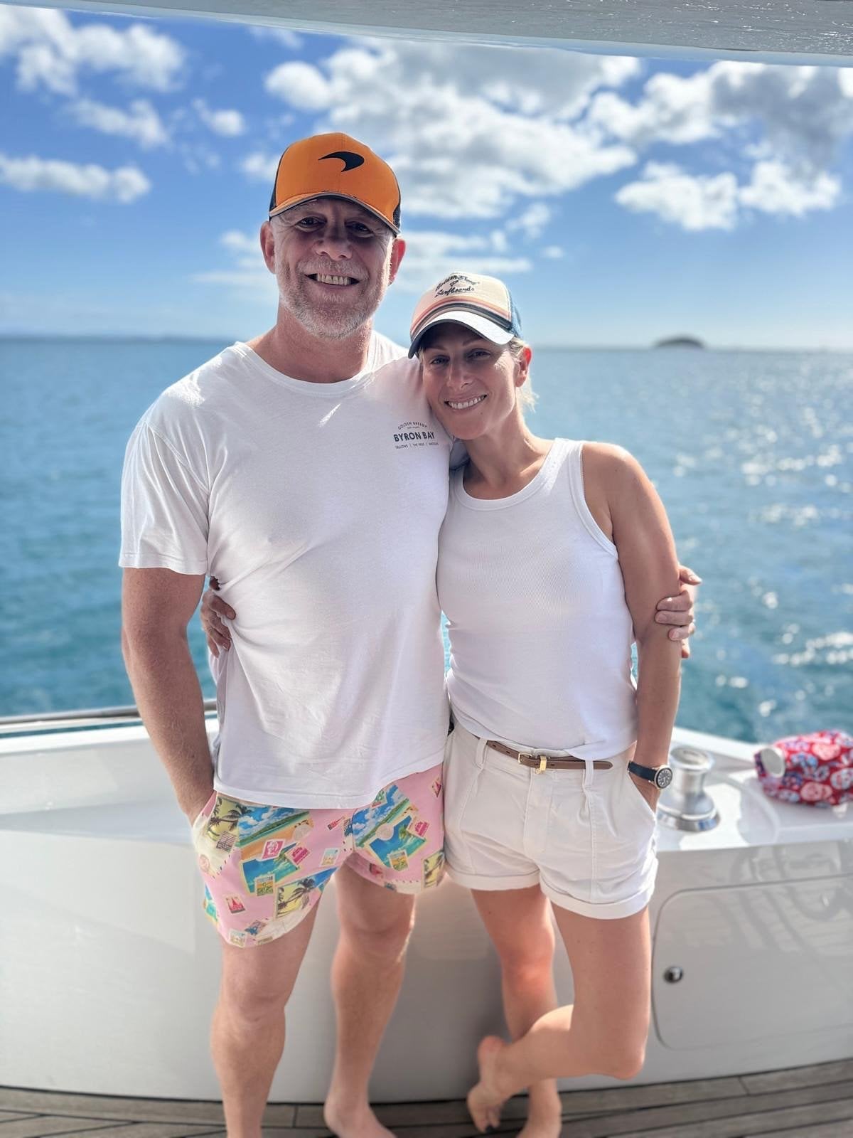 Зара и Майк Тиндалл сходили на Регби в Мельбурне — Общество