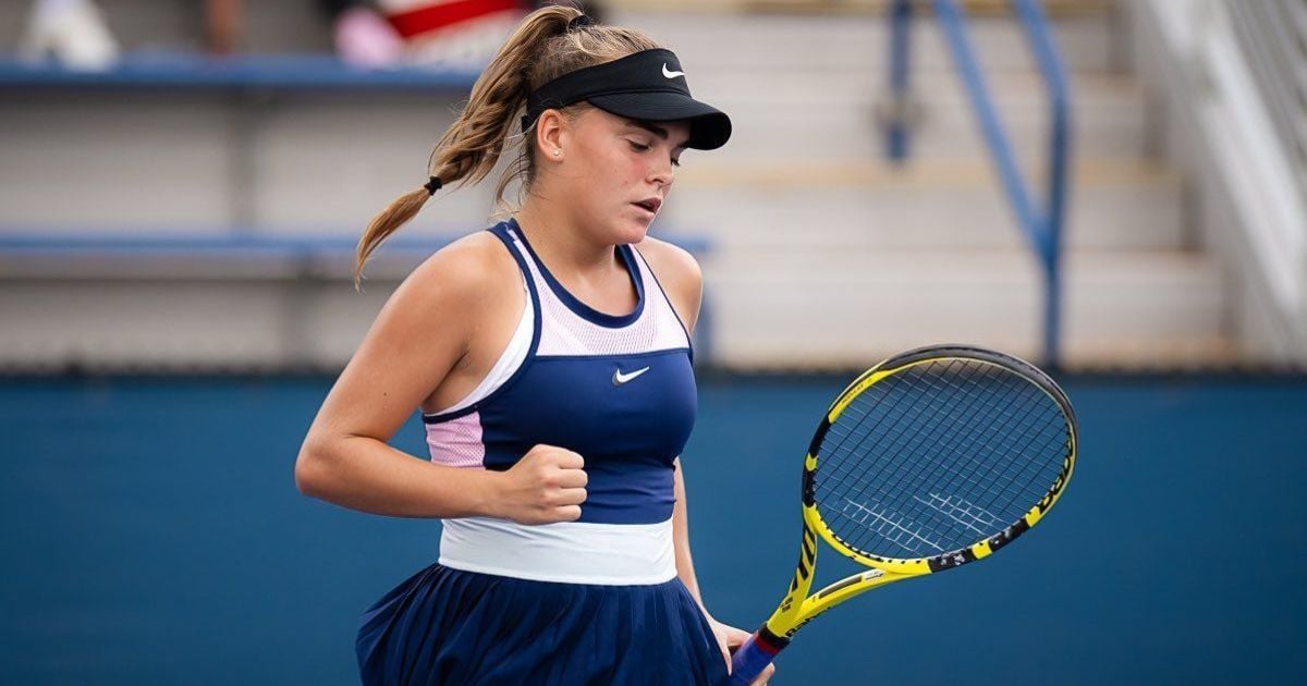 US Open 2022 скандал: 16-річну чеську тенісистку Бейлек після перемоги поплескали по сідницях її ...