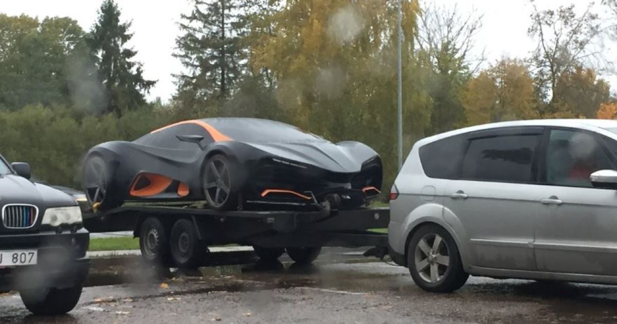 У Латвії "засвітився" перший український суперкар за 700 тисяч євро ...