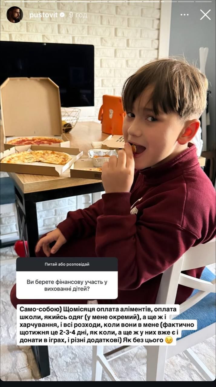 Ігор Пустовіт розповів, як фінансово забезпечує синів від Саші Бо: фото ...