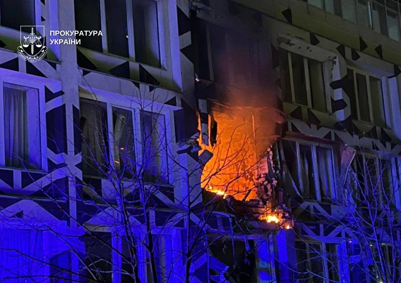 Clinic in Kyiv’s Obolon district damaged after Russian attack (photos ...