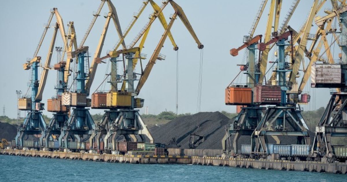 Odesa, Chornomorsk and Pivdennyi Ports on the Black Sea Shore Have ...