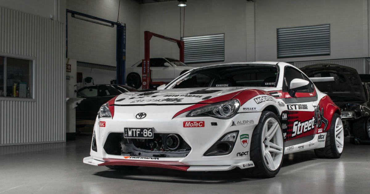 Австралийцы оснастили Toyota GT86 двигателем от Nissan GT-R — Новости