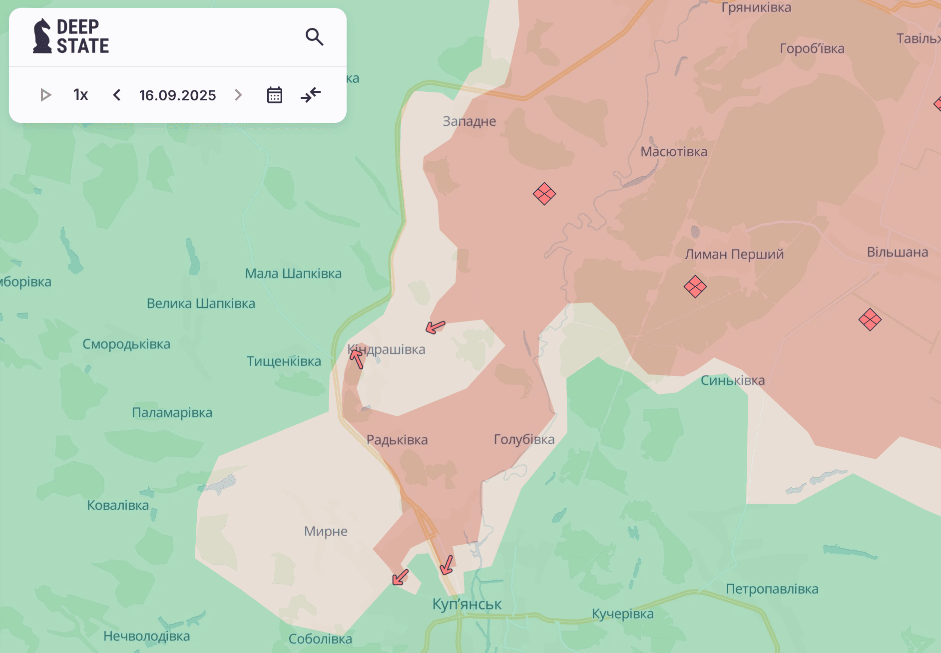 Russian forces advance in Kupiansk and surrounding areas — Map update