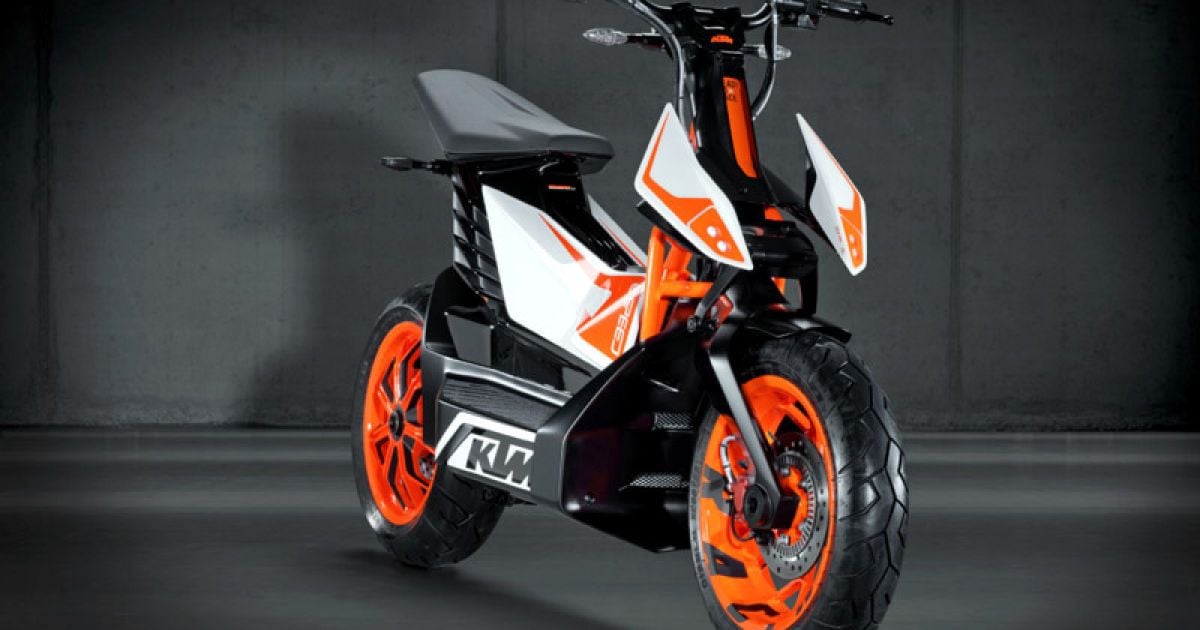 KTM представил первый электрический скутер — Новости