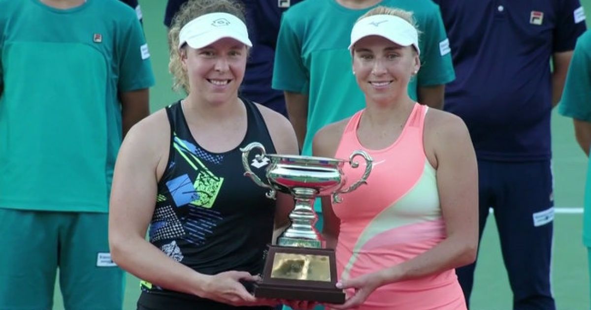 Надежда Киченок выиграла парный турнир WTA 250 в Осаке, одолев в финале россиянку, ТСН, новости ...