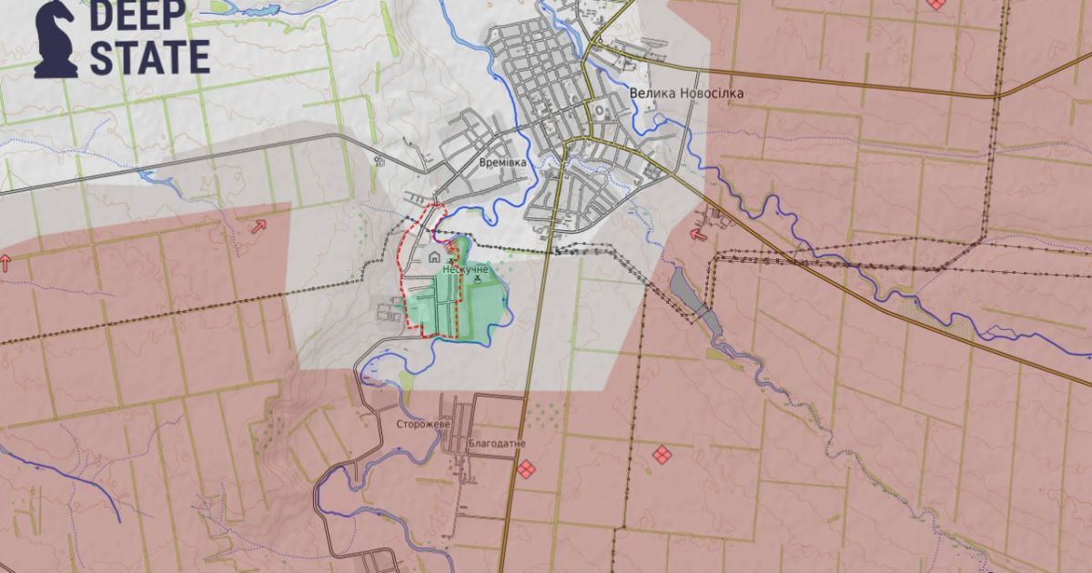 Russia has occupied the outskirts of villages near Velyka Novosilka: Is ...