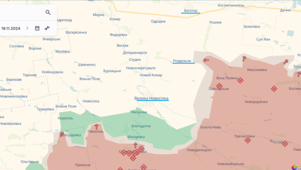 Russia intensifies activity east of Velyka Novosilka – DeepState on ...